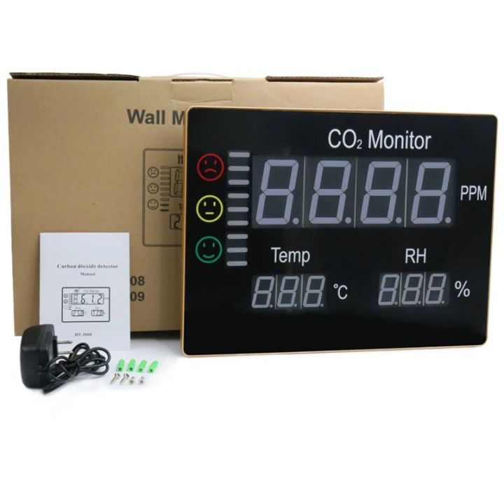 NDIR Sensor Indoor Outdoor Air Quality CO2 Monitor/CO2 Meter /co2 Gas Analyser/gas Detector/gas ...