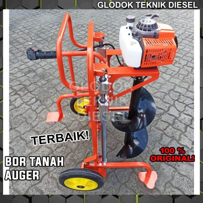Mesin Bor Tanah Earth Auger MATSUMOTO MED 680 WF Drill 4 Inch 100 MM ...