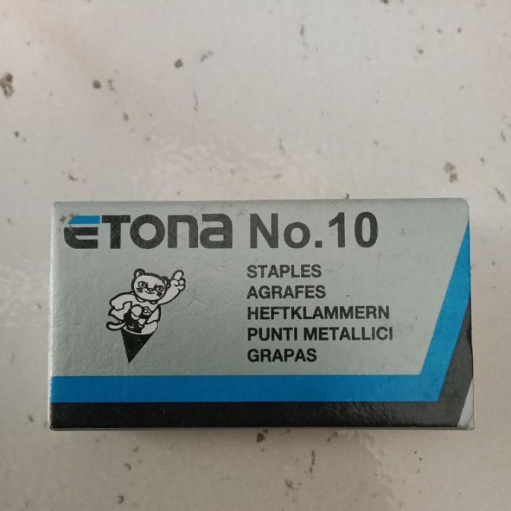 Isi staples etona no.10 | Lazada Indonesia