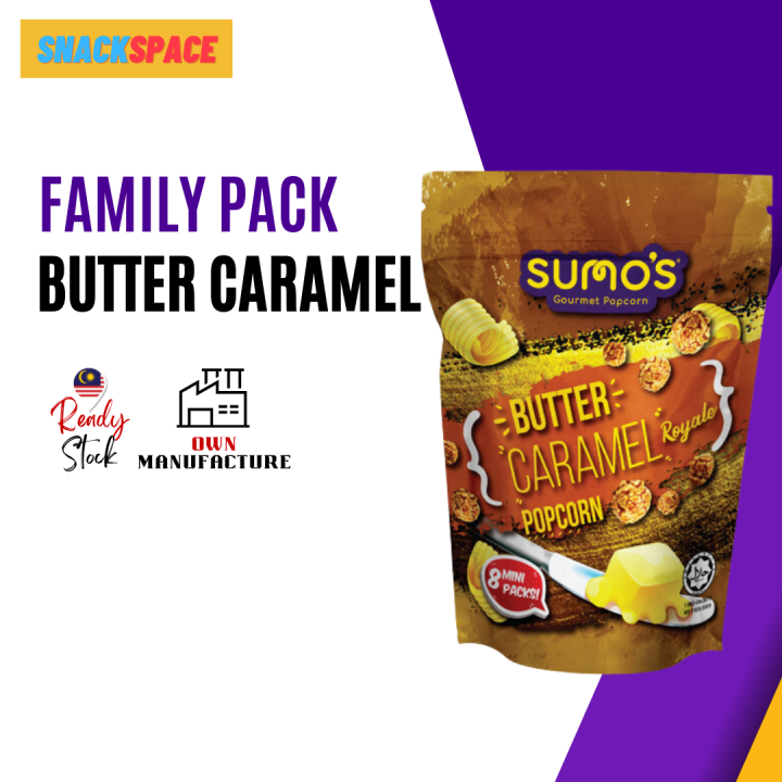 Sumo's Gourmet Butter Caramel Popcorn FAMILY PACK HALAL | Lazada