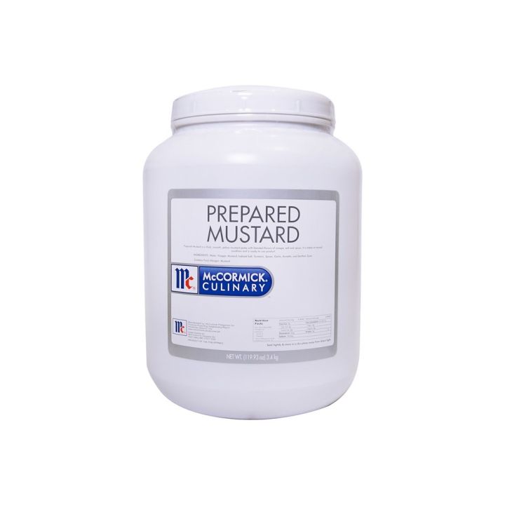 McCormick Culinary Prepared Mustard 3.4kg | Lazada PH
