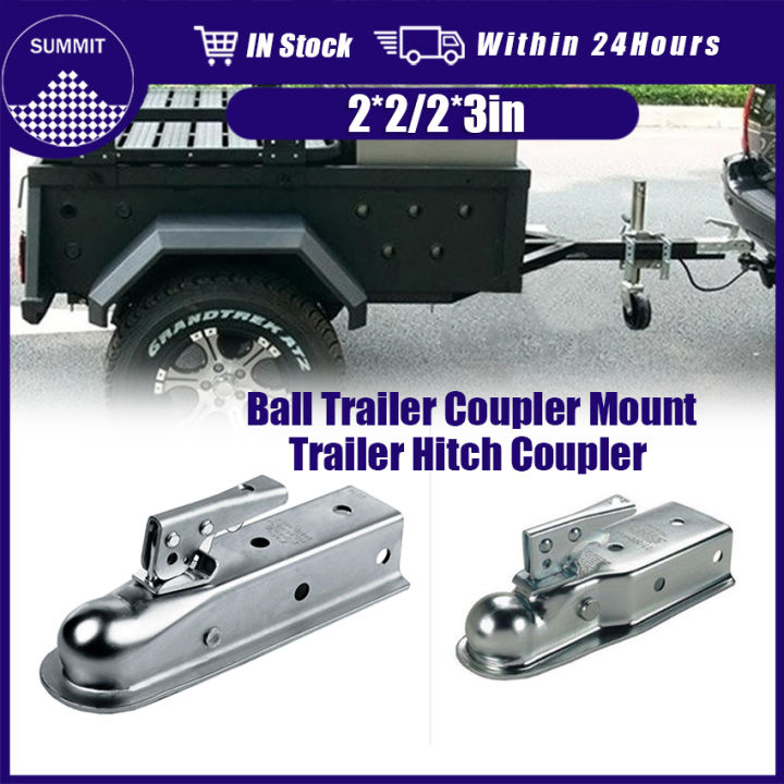 Trailer Hitch Coupler Connector 2" Ball 2"/3" Tongue Mount 3500 Lbs for ...