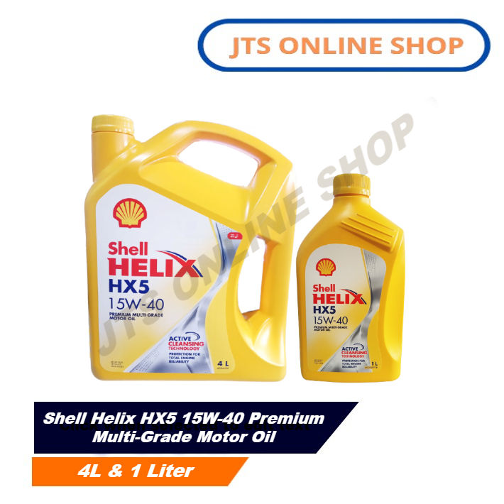 Shell Helix HX5 15W-40 Premium Multi-Grade Motor Oil | Lazada PH