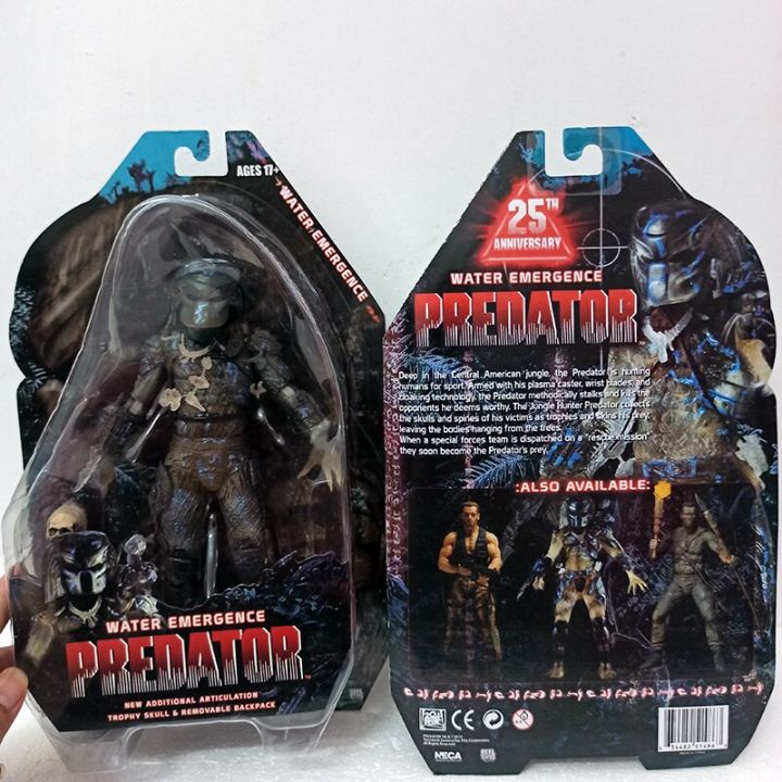 Neca Predator Figure Water Emergence Predator Action Figure Toy Horror ...