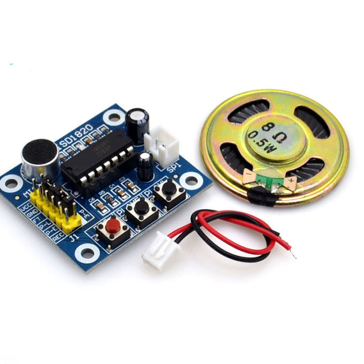 "1pcs With Mic Sound Audio Loudspeaker ISD1820 Voice Recording Recorder ...