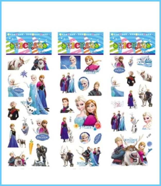 Puffy Sticker | Cartoon Stickers | Disney Frozen Stickers - 10 pieces ...