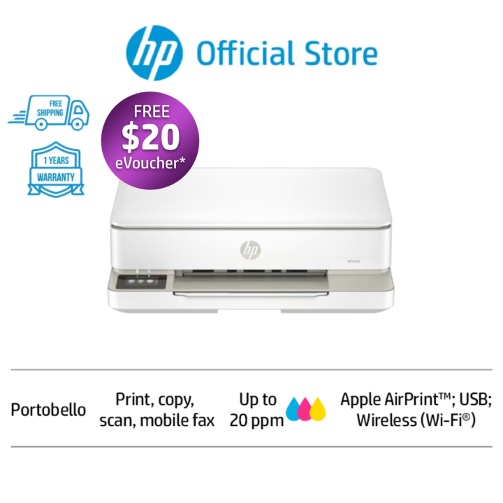 HP ENVY 6020e / 6130e / 6020 All-in-One Color Inkjet Printer - Print ...