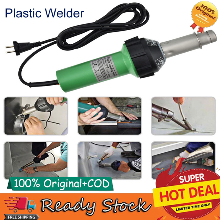 1600W integrated plastic welding torch temperature regulating plastic ...