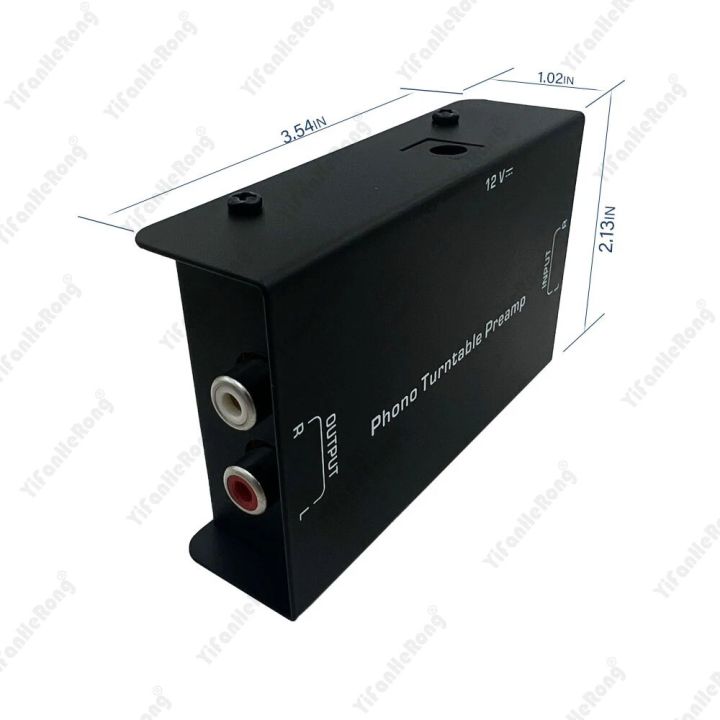 【Booming】 Preamplifier Phono Preamp Pp900 Ultra-Compact Audio Amplifier Rca Turntable ...
