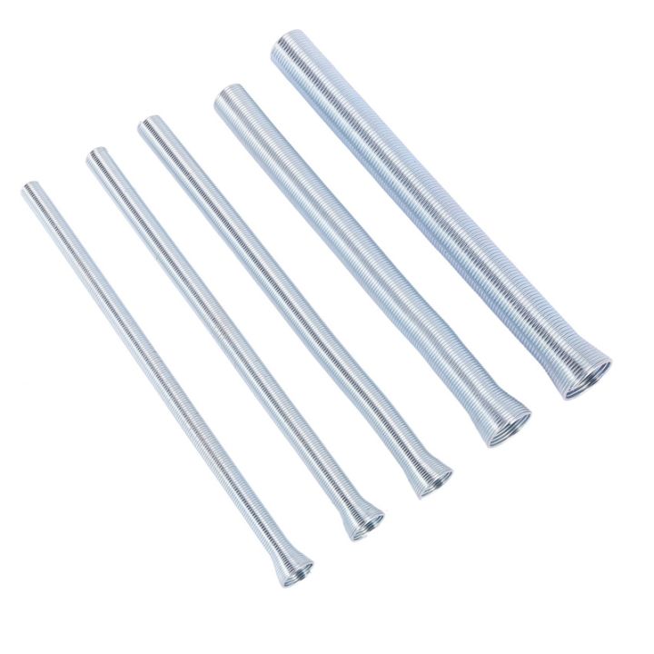 5pcs Spring Tube Bender 210mm Tension Spring Pipe Bender 1/4inch-5 ...