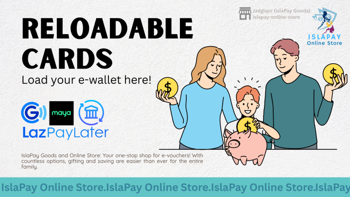 ISLAPAYOS FULL RELOADABLE CARDS | PREPAID UNIVERSAL TOP- UP | CONVERT ...