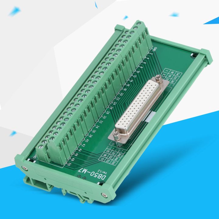 Db50 để đầu nối dẫn điện tín hiệu Breakout bảng PCB nhỏ gọn nữ cho 14-26awg dây | Lazada.vn