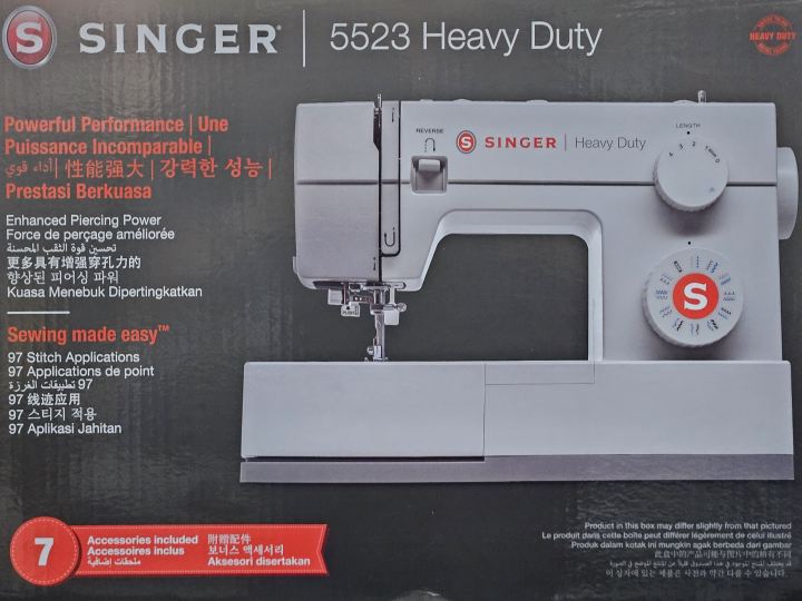 Real and effective NEW 2024 Singer 5523 Heavy Duty Sewing Machine ...