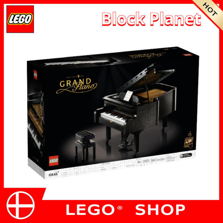 【Official】 LEGO 21323 Ideas Grand Piano 3662pcs 18+ -Block Planet ...