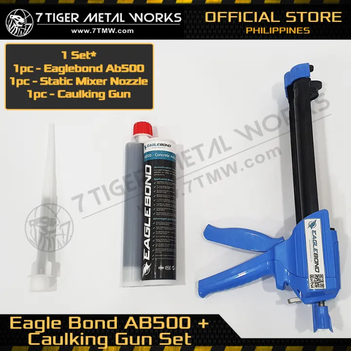 EagleBond AB500 with Caulking Gun Set Chemical Bolt Anchor Bolt ...