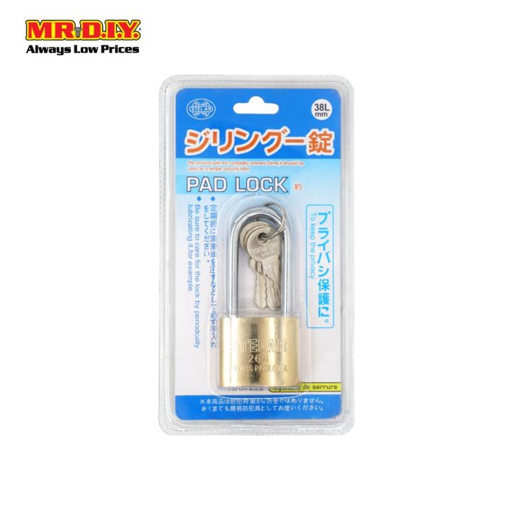 STELAR Stainless Steel Padlock (38mm) | Lazada