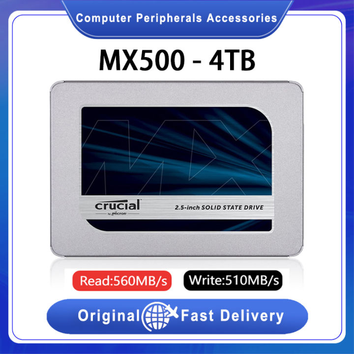 Crucial MX500 3D NAND SATA 2.5 inch Internal SSD - 4TB | Lazada PH