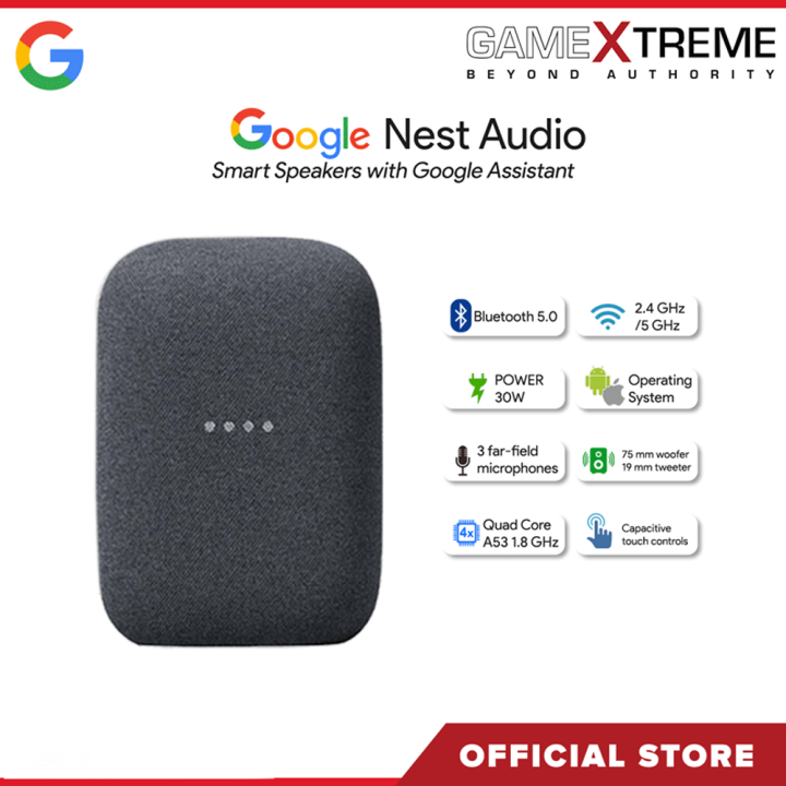 Google Nest Audio Smart Speakers with Google Assistant | Lazada PH