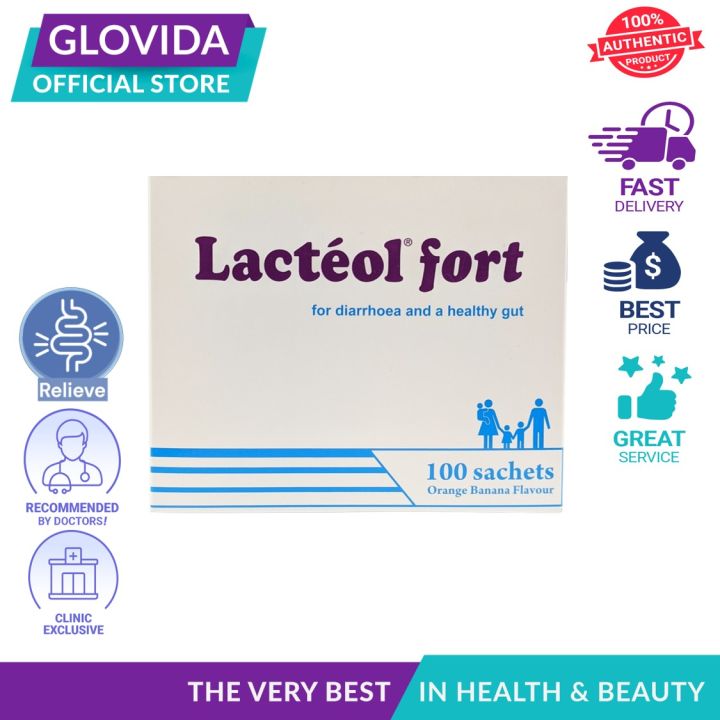 Lacteol Fort Probiotics Sachet 100's | Exp: Dec-2026 | Glovida | Lazada ...