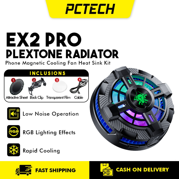 PLEXTONE HeatSink EX2 PRO Mobile Phone Cooler Gaming Radiator Cooling ...