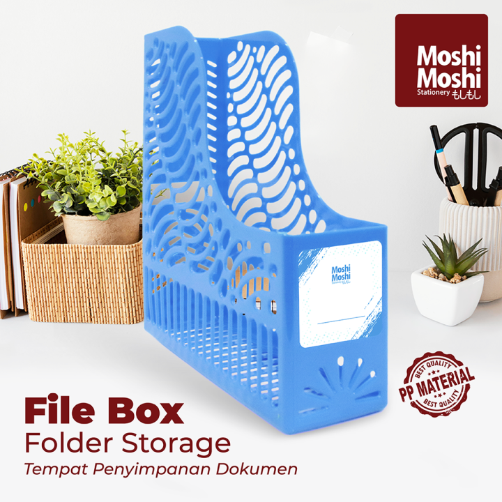 File Box Moshi Folder Storage Elegan Tempat Penyimpanan Dokumen Kantor ...