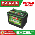 Motolite EXCEL (24mos Warranty) Maintenance Free Car/Automotive Battery ...