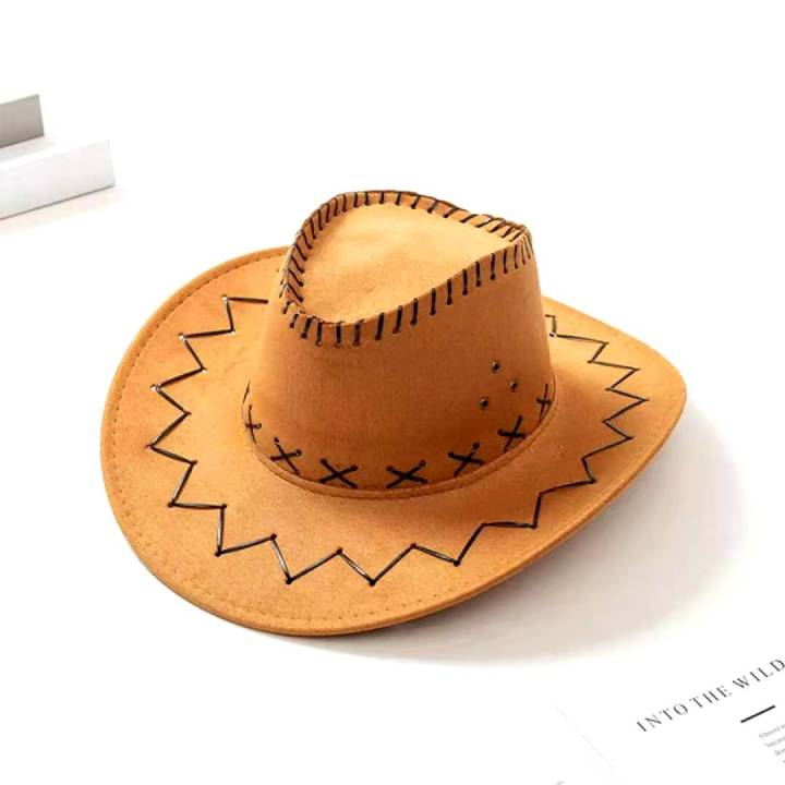 Chicken skin cowboy hat, knight hat, top hat,tourism hat | Lazada PH