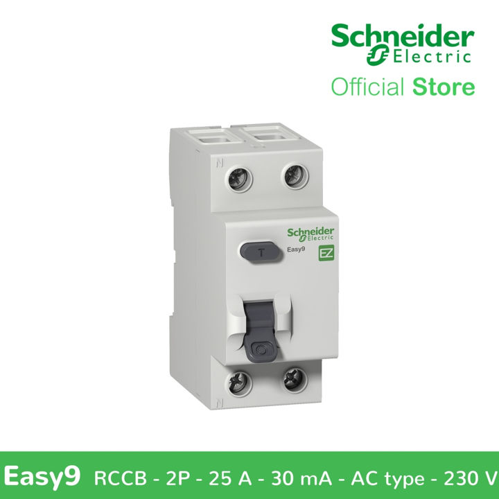 Schneider Easy9 RCCB 2P 25A 30MA AC-type 230V EZ9R36225 | Lazada PH