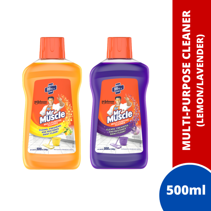 Mr Muscle Multi-purpose Cleaner 500ML (Lemon/Lavender) | Lazada
