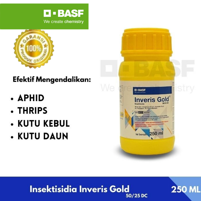 Insektisida INVERIS GOLD 50/25 DC -250 ML obat Kutu Daun/Thrips/Aphid | Lazada Indonesia