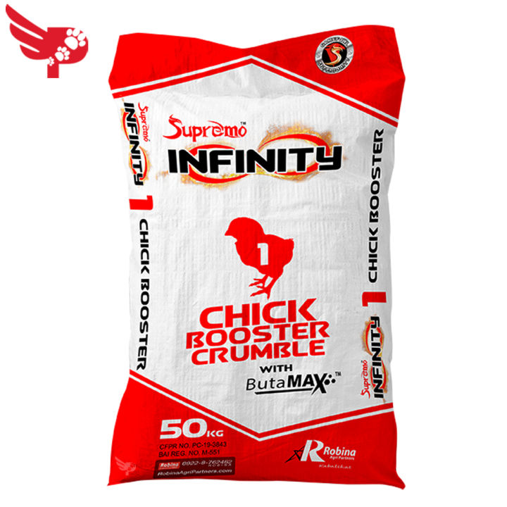 Supremo Infinity 1 Chick Booster Crumble With ButaMAX - 50KG and 25KG ...