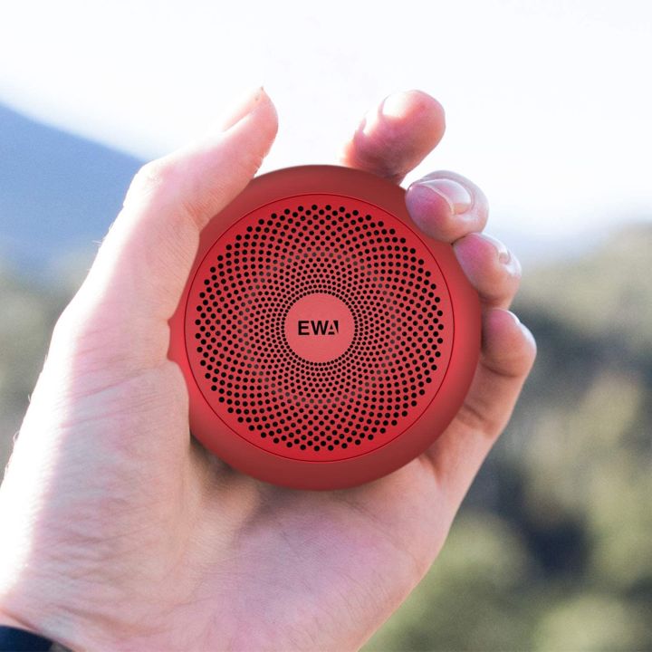 EWA A110 Mini TWS True Wireless Stereo Small Bluetooth Speakers Metal Portable Waterproof Music ...