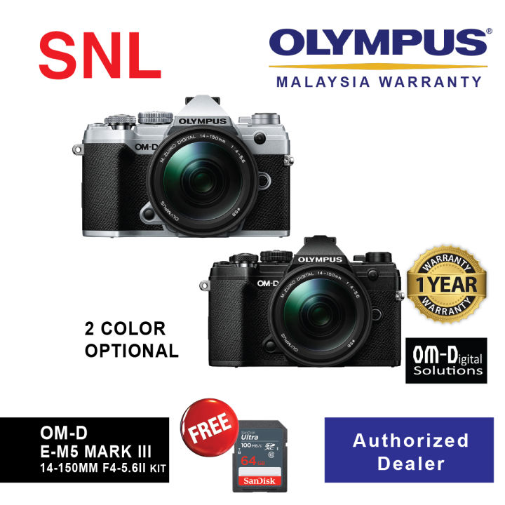 Olympus OM-D E-M5 Mark III Free SD64GB | Lazada