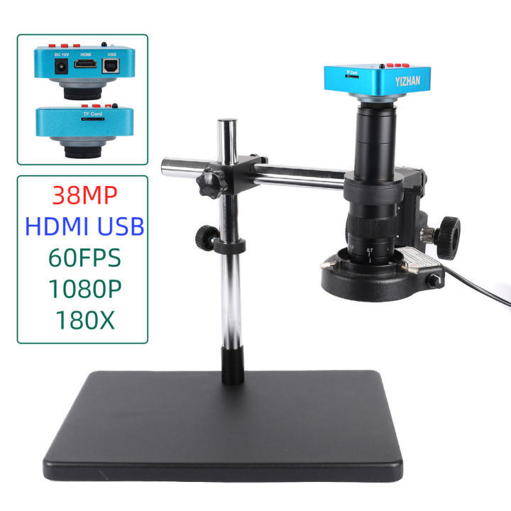 【Ready Stock】Professional Microscope for laboratory 4K 48MP HDMI USB ...