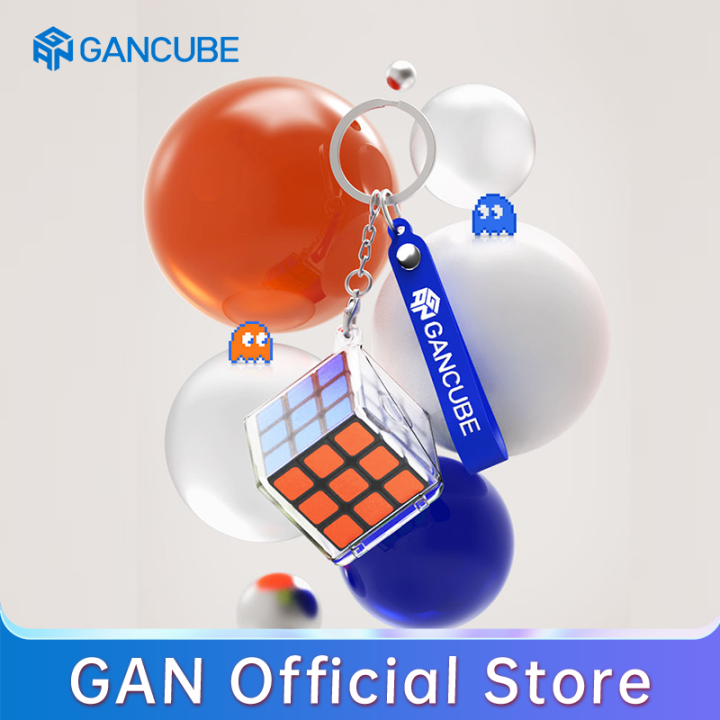 [GAN Official Store] GAN 328 Mosaic Cube Creative Key Ring 3x3 Speed ...