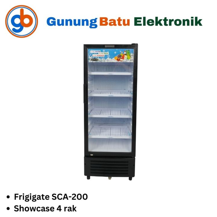 FRIGIGATE Showcase Chiller SCA-200 LV Original Garansi Resmi SCA200LV ...