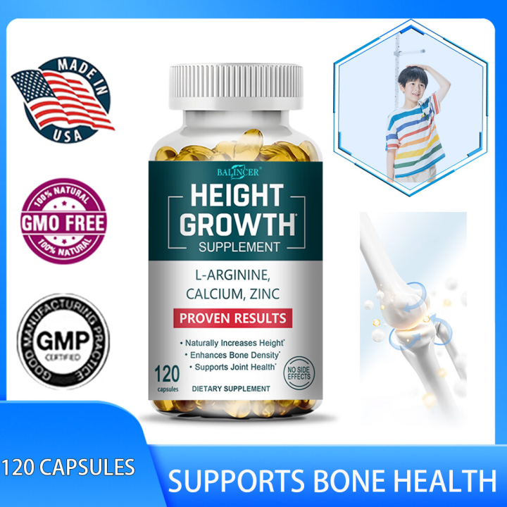 Balincer Height Gain Supplement Supports Bone Strength, Overall Health ...