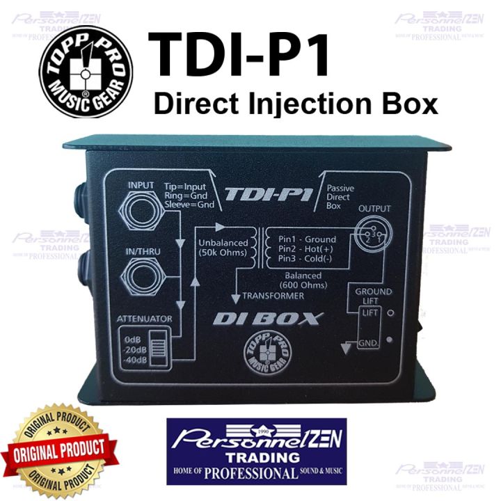TOPP PRO TDI-P1 Passive Direct Injection Box DI BOX | Lazada PH