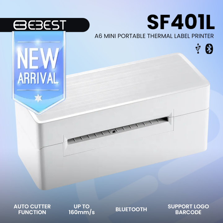 OFFICOM SF401L Waybill Printer A6 Size Printer with USB/Bluetooth ...