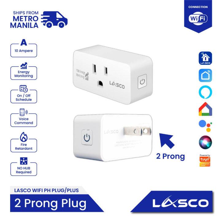 LASCO WIFI Smart PH Plug or PH Plug Plus w/ Energy Monitor Socket ...