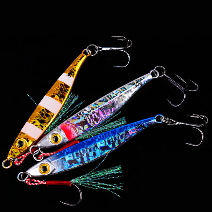 PROBEROS 1PCS Micro Jig 7g 10g 15g 20g 30g Long Cast Light Metal Jig Casting Fishing Lures ...