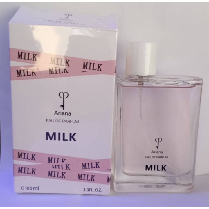 น้ำหอมผู้หญิงของแท้ Ariana Milk EDP ขนาด 100 ml | Lazada.co.th