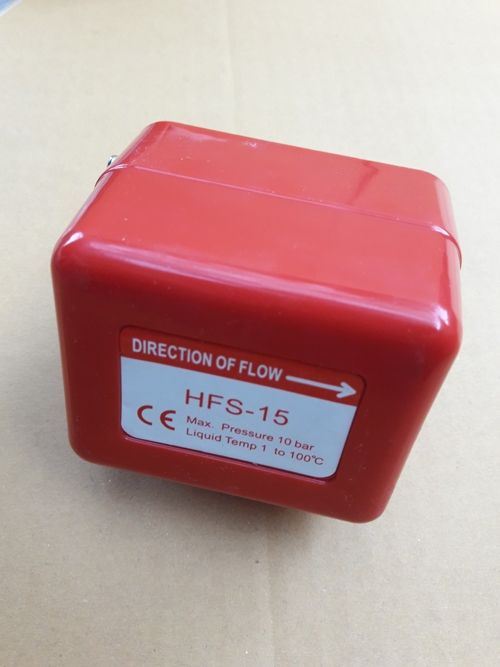 สวิตซ์ใบพาย เกลียว 1/2 นิ้ว Flow Switch HFS-15 พร้อมใบพายสแตนเลส 3 ใบ ...