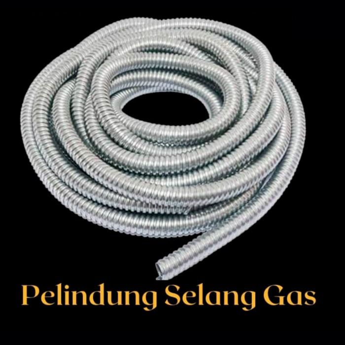 TUKUO Selongsong Spiral Pelindung Selang Gas LPG - BESI Selongsong ...
