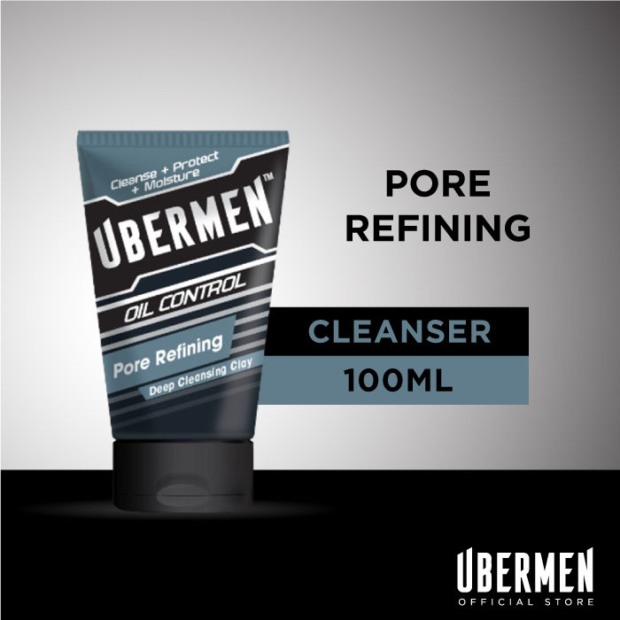 [NEW] Ubermen Oil Control & Pore Refining Deep Cleansing Clay 100ml ...