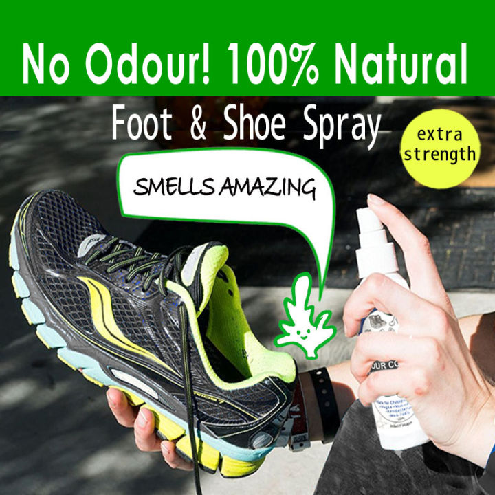 Shoe Odour Control spray deodorizer 100%natural Lavender essential oil ...
