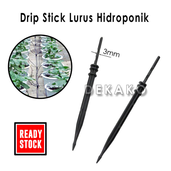 DRIP LURUS IRIGASI HIDROPONIK STICK DRIPPER LURUS | Lazada Indonesia