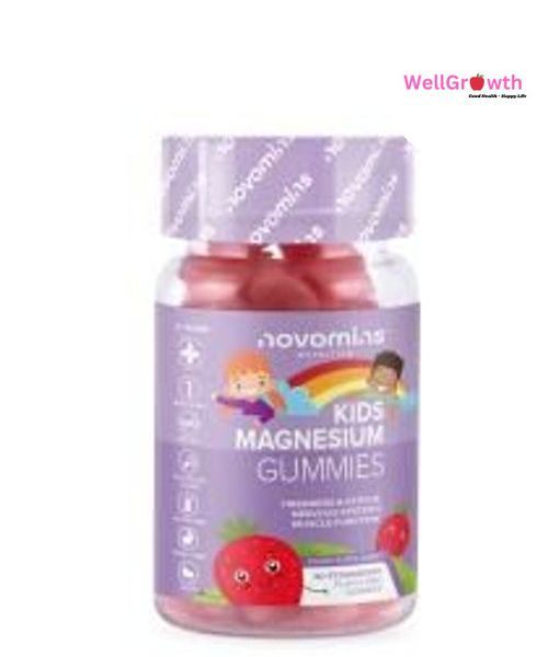 Novomins Nutrition Kids Magnesium 30 Strawberry Flavoured Gummies ...