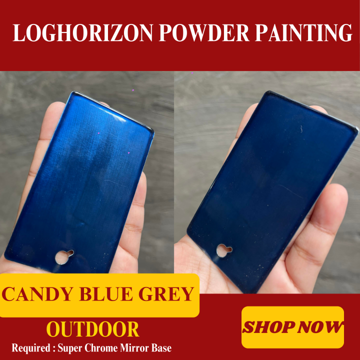 Powder Coating Powder - 1kg CANDY BLUE GREY | Lazada PH