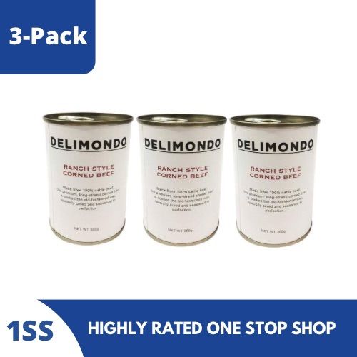 Delimondo Ranch Style Corned Beef 380g Set of 3 | Lazada PH